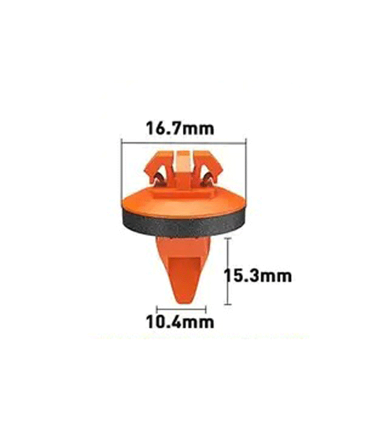 10.4mm Hole Push-in Plastic Rivet Sheet Metal Plugs si...