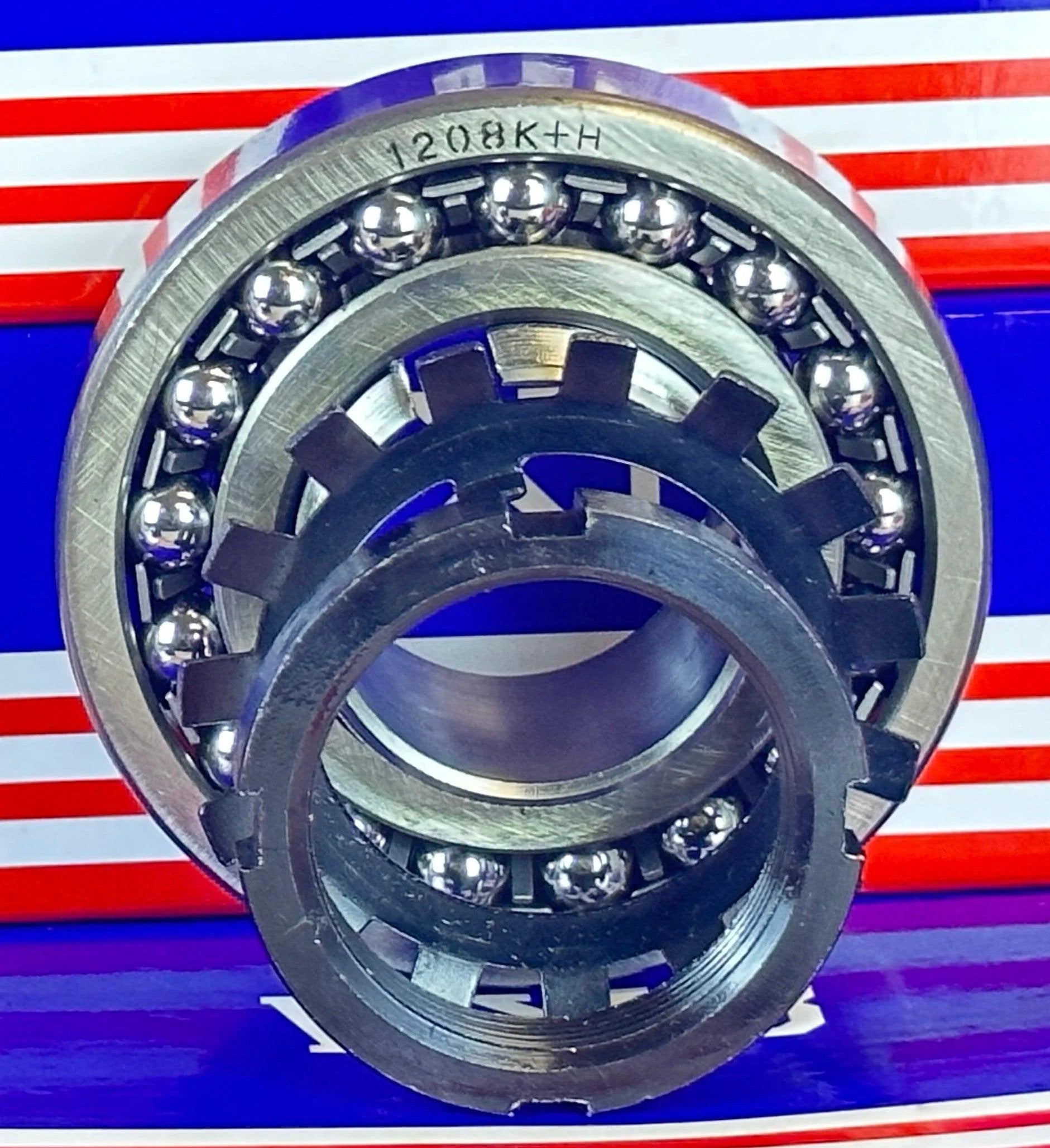 1208K+H Tapered Self Aligning Bearing with Adapter Sleeve – Bearings Canada