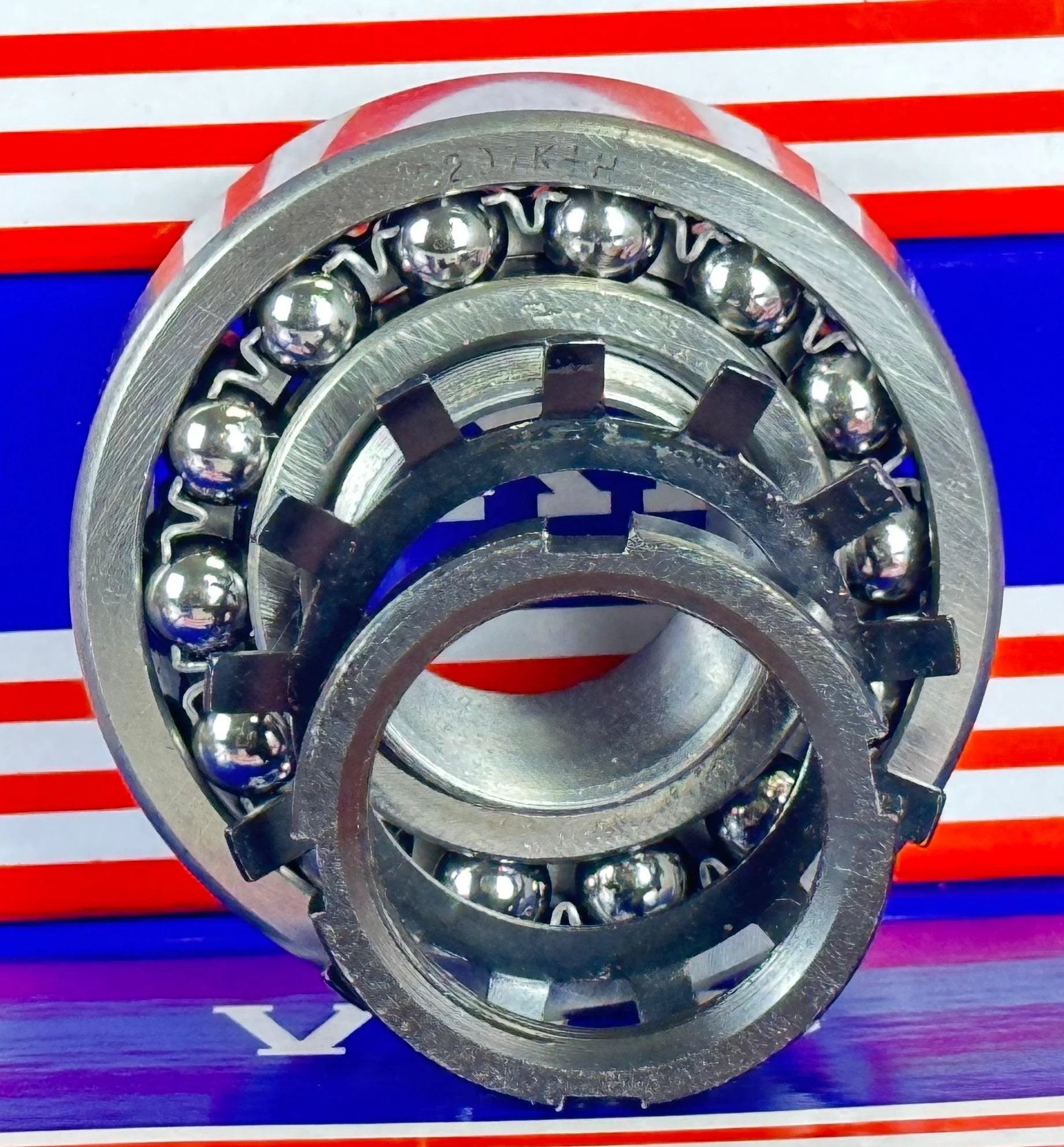 2207K+H Tapered Self Aligning Ball Bearing - Adapter S...