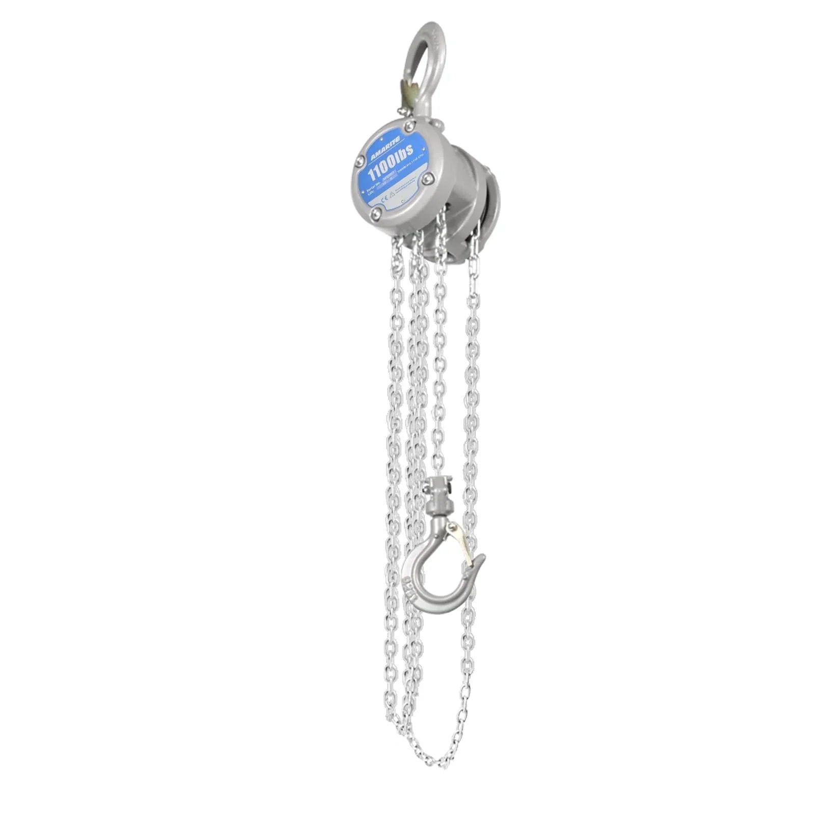 mini manual chain hoist 1100 lbs - Heavy Duty Design 🍁...