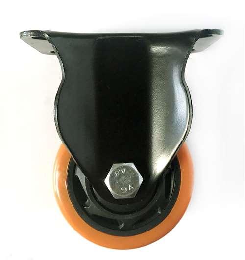 6" Caster Wheel 772 Lbs Fixed PU - Polypropylene ...