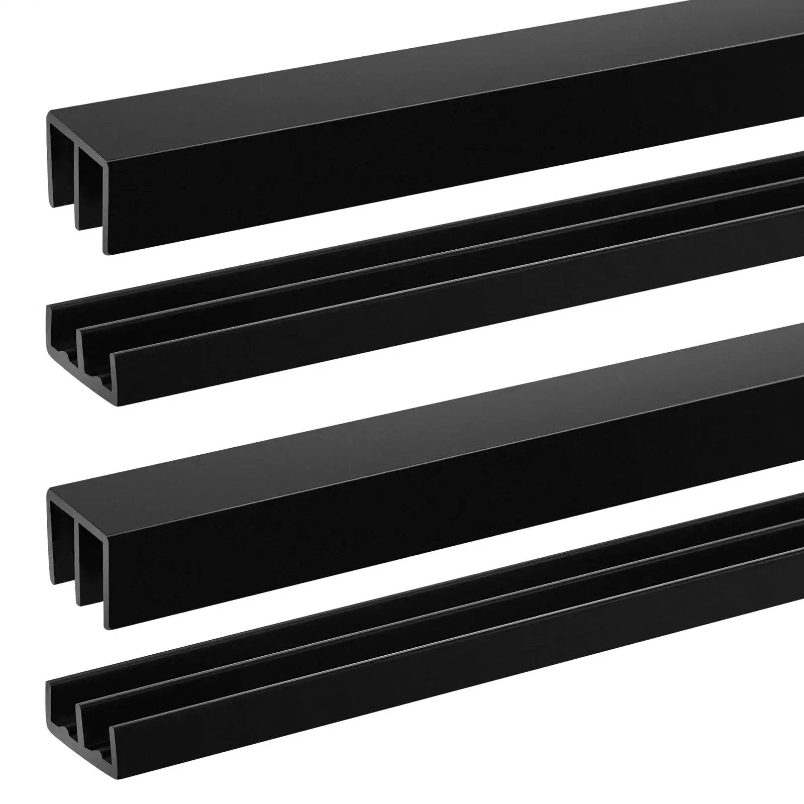 Plastic Sliding Door Track Set for Cabinets and Panel ...