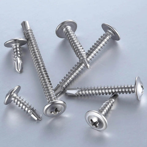 Wensilon（200pcs）#8×1”for Sheet Metal Self-Tapping Scre...