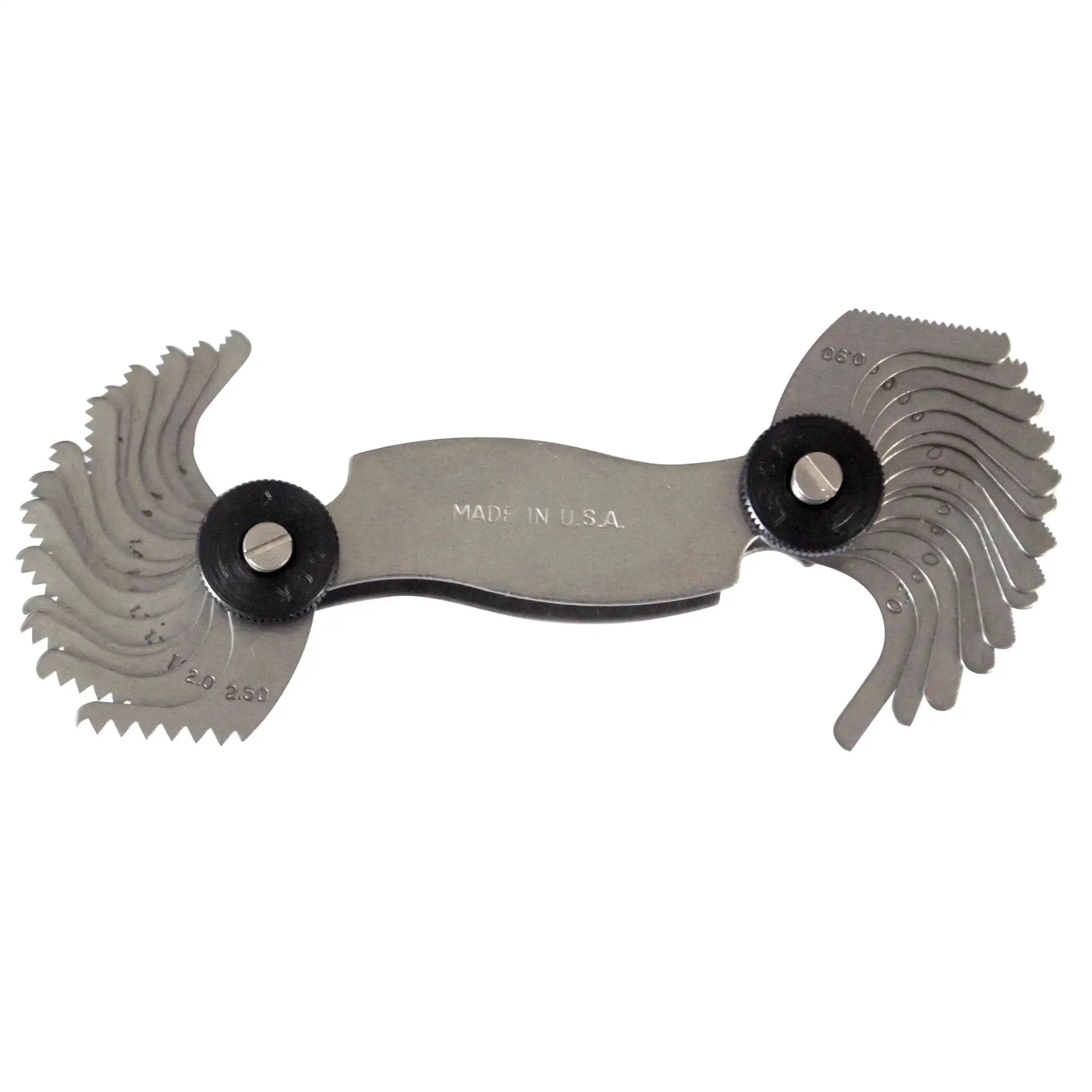 USA-made screw pitch gauge for precision thread measur...