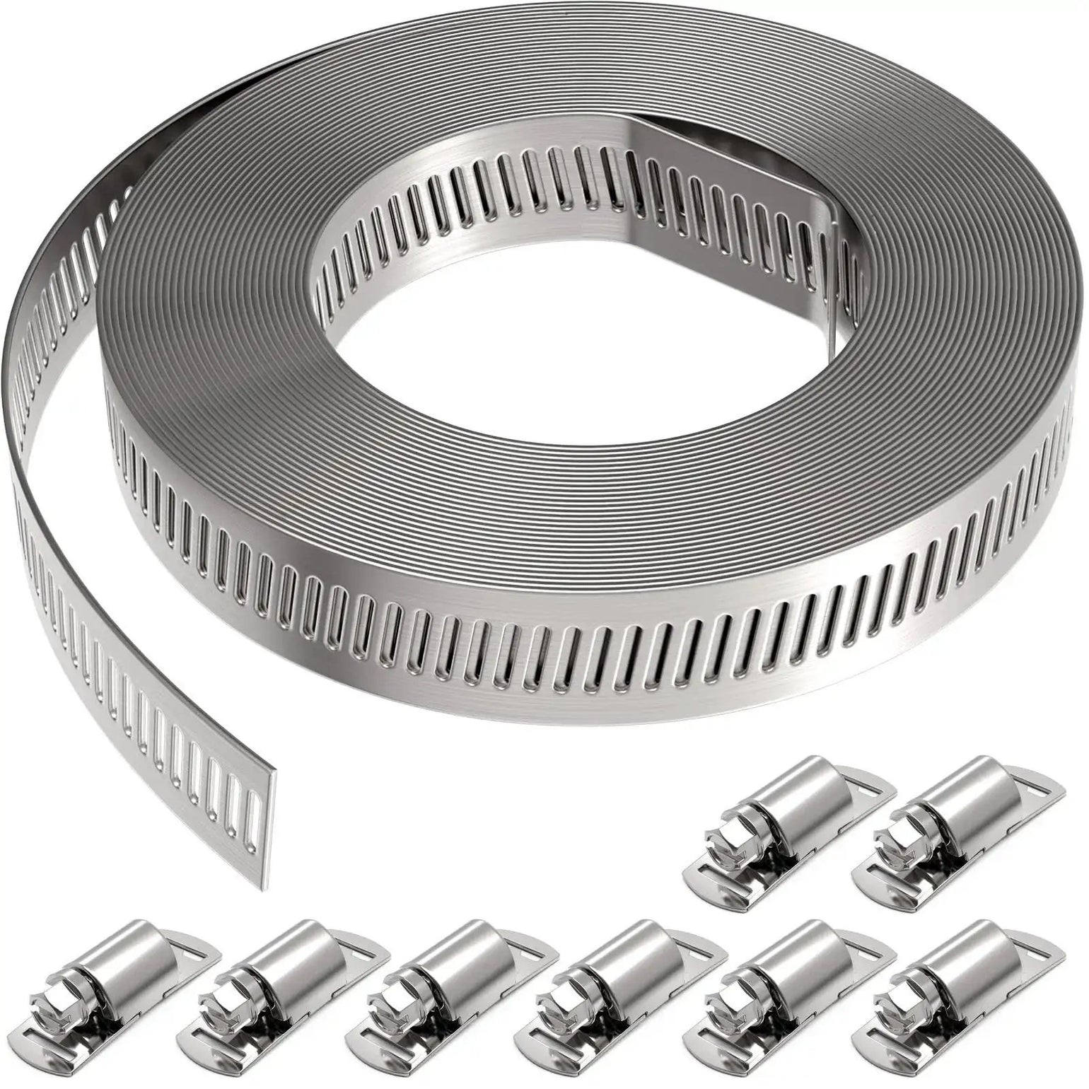 stainless steel hose clamp kit for DIY projects 🍁 &nda...