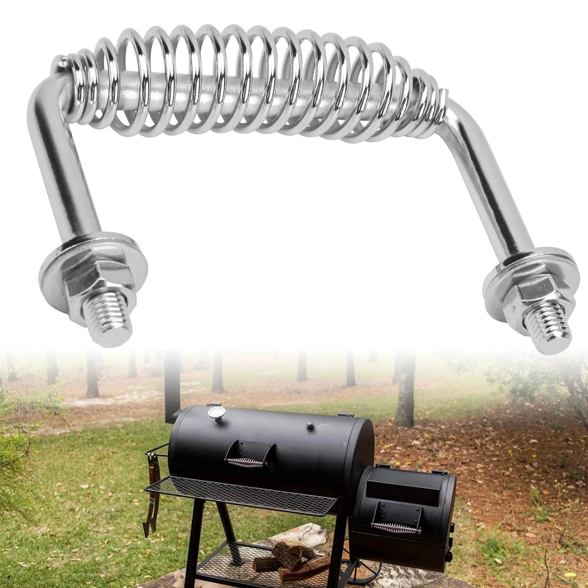 heavy duty BBQ grill spring handle - Durable & Rel...