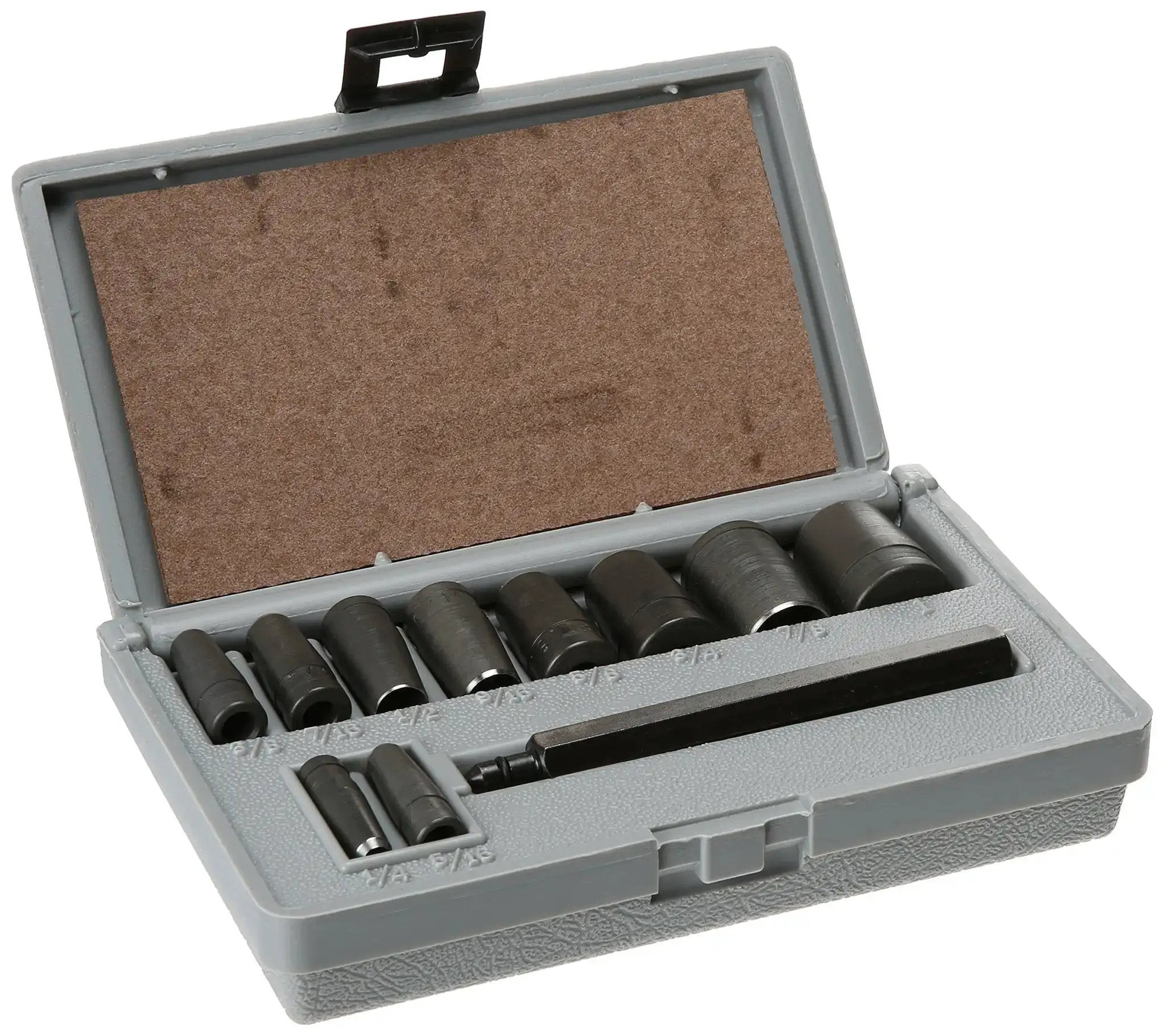 Heavy Duty Gasket Hole Punch Set 11 Piece With Long Dr...