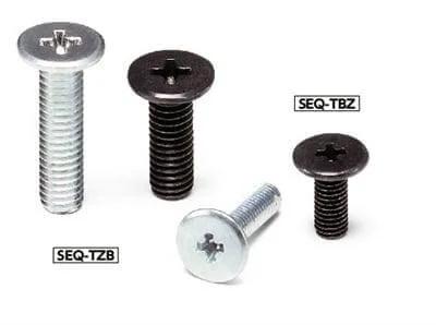 NBK-SEQ-M4-8-TBZ 6mm Cross Recessed Head Cap Screws