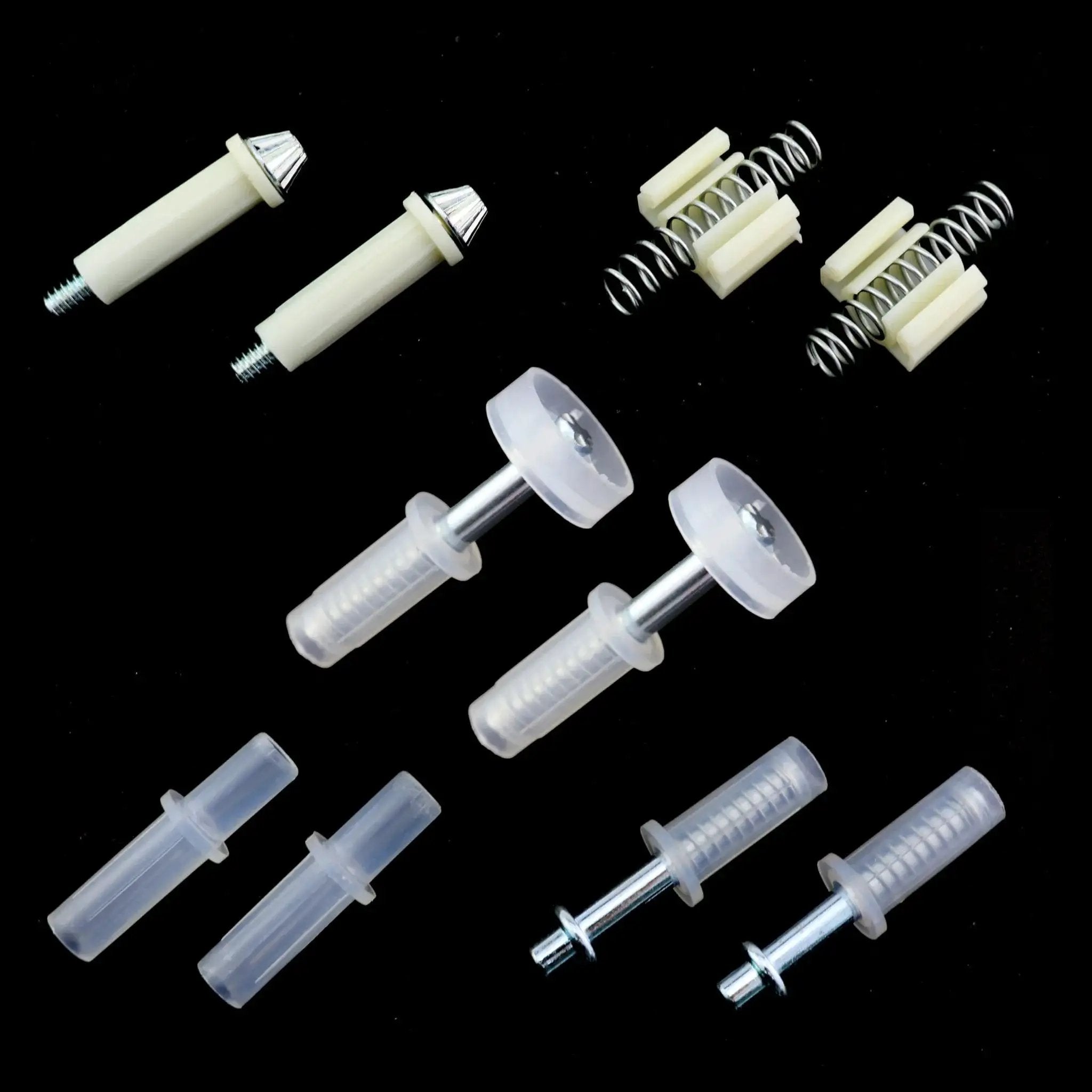 Bi-Fold Door Hardware Sliding Guides Set 10 Pieces For...