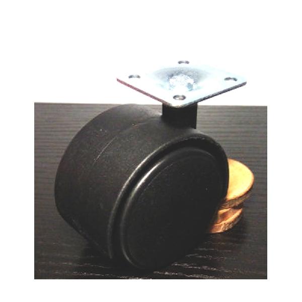Black Plastic Caster Wheel 2 Inch - Plate Caster 🇨🇦 &n...