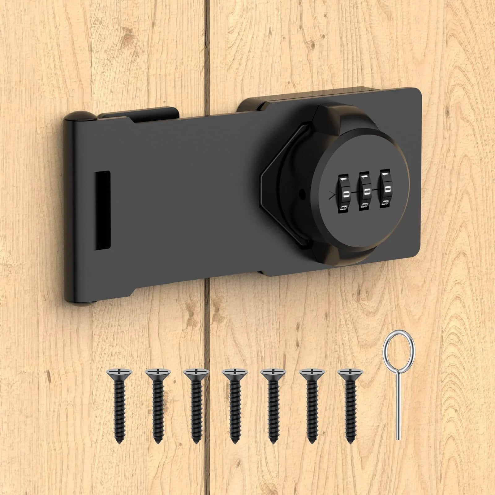 Mechanical Password Rotary Hasp Locks, Cabinet Locks w...