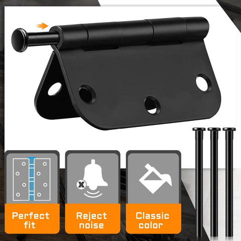Six Pack Three Point Five Inch Hinge Pins For Doors St...