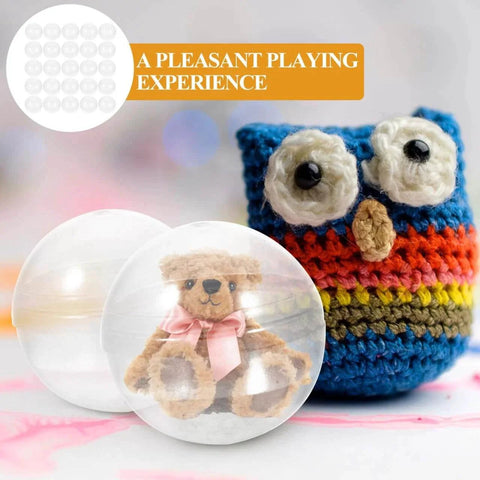 50Pcs Transparent Round Balls for Vending Machine Toys...