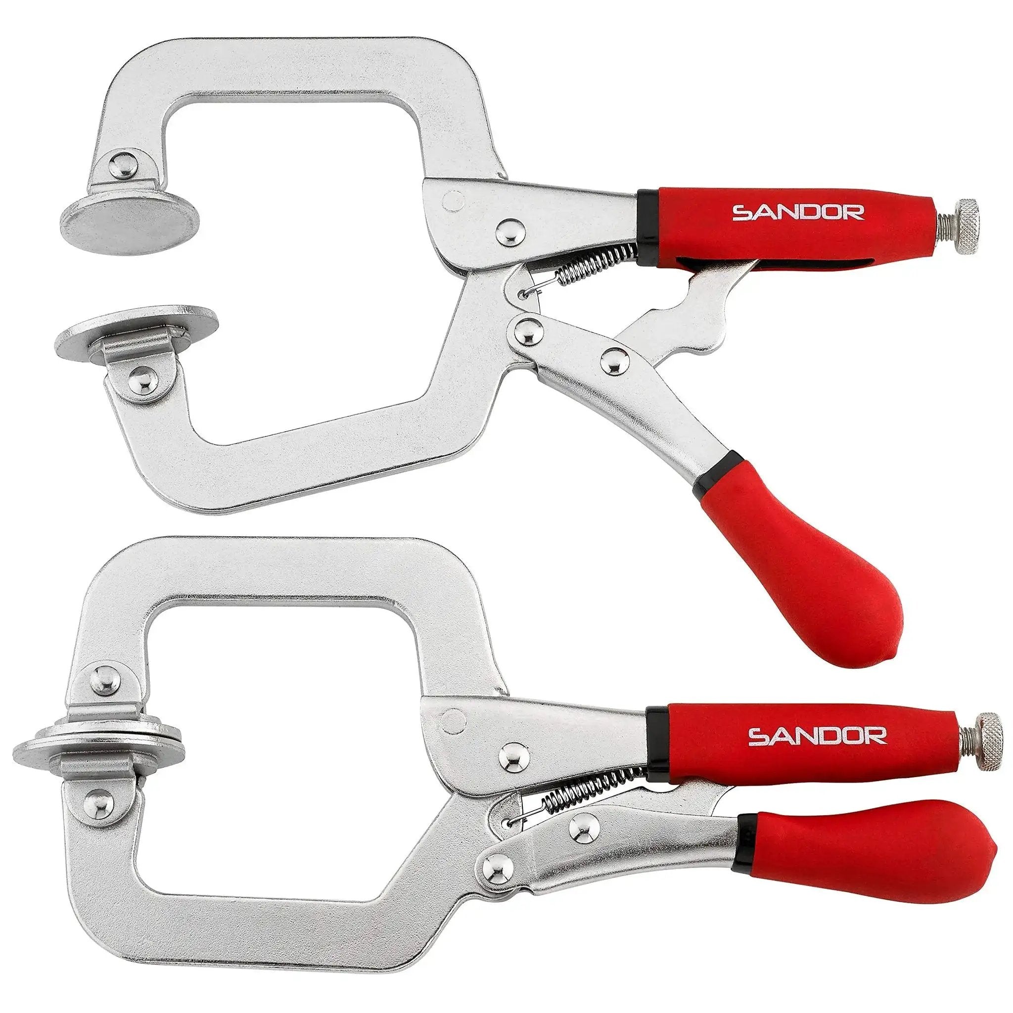 Heavy Duty 3 Inch Face Clamp Pack Of 2 For Woodworking...