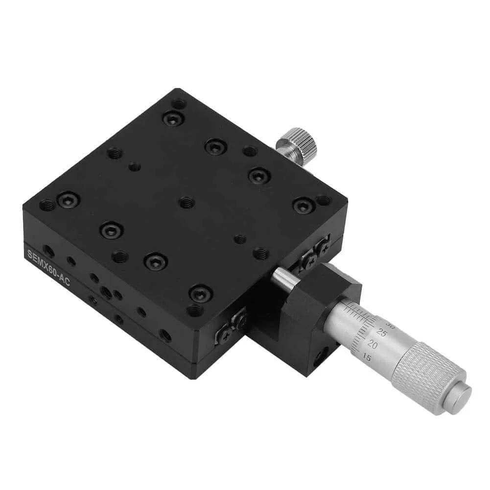 Linear Stages, SEMX60-AC X Micrometer Manual Displacem...