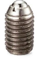 NBK Made in Japan PAFS-10-L-P Miniature Light Load Ball Plunger with V ...