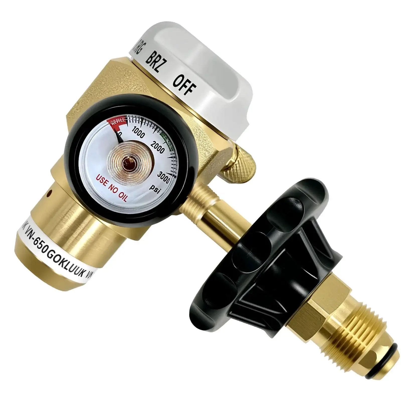 nitrogen purging regulator 650 psi for Precise Testing...