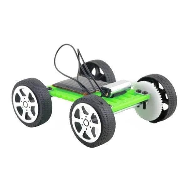 Solar Power Mini Car Kit 80x75x32mm DIY 42Q - Powered ...