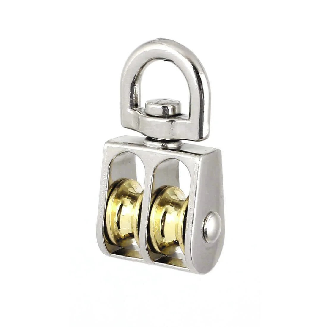 13mm Diameter Stainless Steel Double Sheave Swivel Eye...
