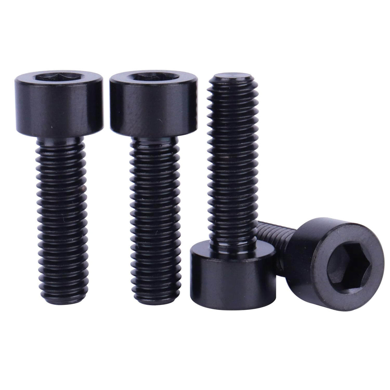 UHDFBDHF 4PCS Titanium Bolt Ti Screw M6x10 16 18 20 25...